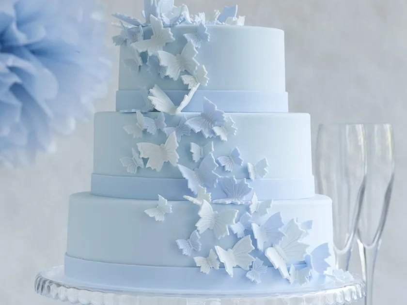 Cascade of butterflies