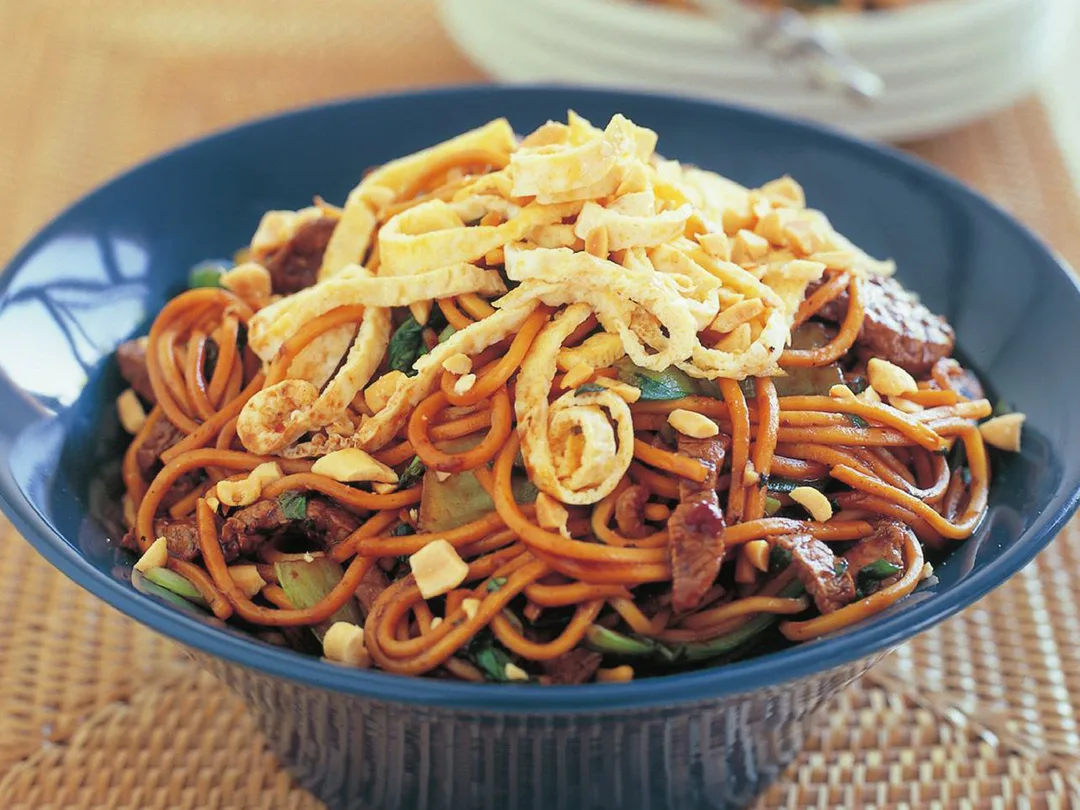 Pork mee goreng