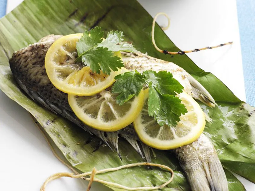 Indian-spiced baby bream