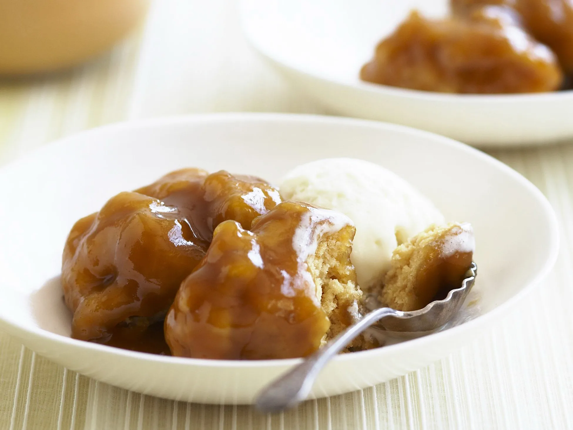 Golden syrup dumplings