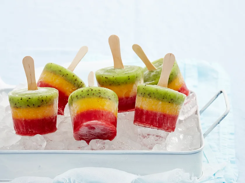 Fruit salad iceblocks