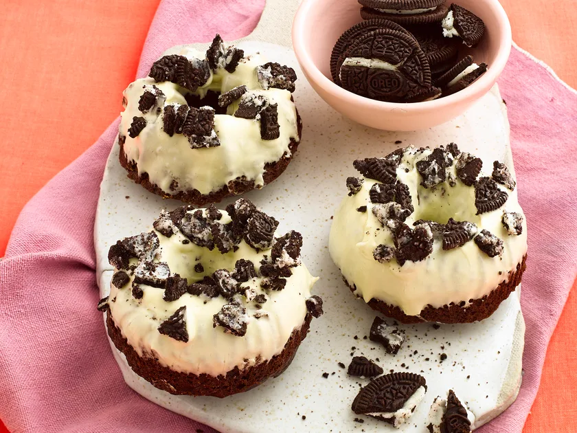 Cookies and cream donuts
