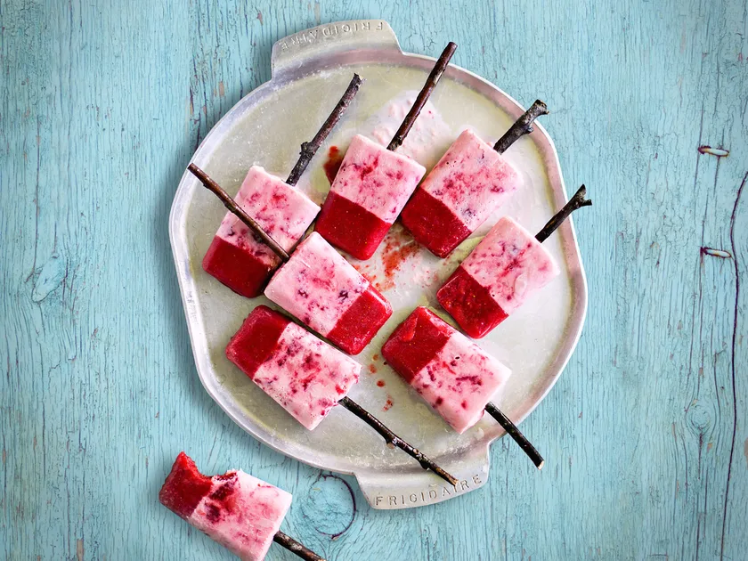 Homemade strawberry toppas