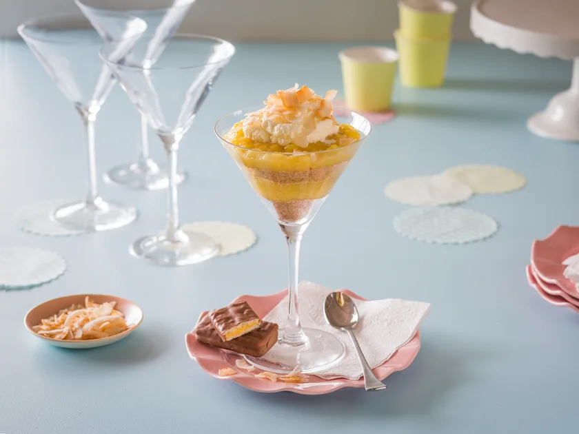 Tim Tam pina colada parfaits