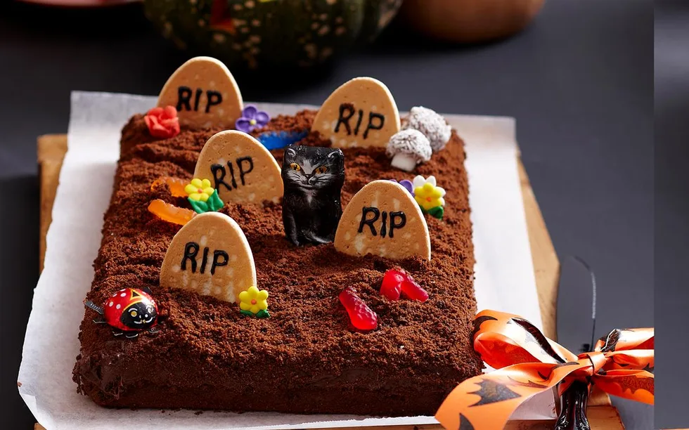Tombstone brownies