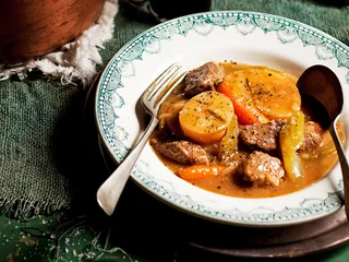 Peta Mathias' Irish stew