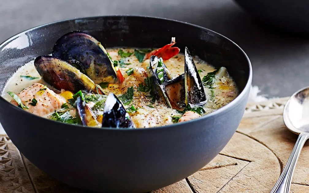 Sensational seafood chowder recipes