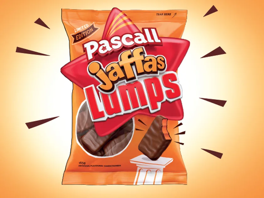 Introducing Jaffa Lumps - the new Kiwi super lolly