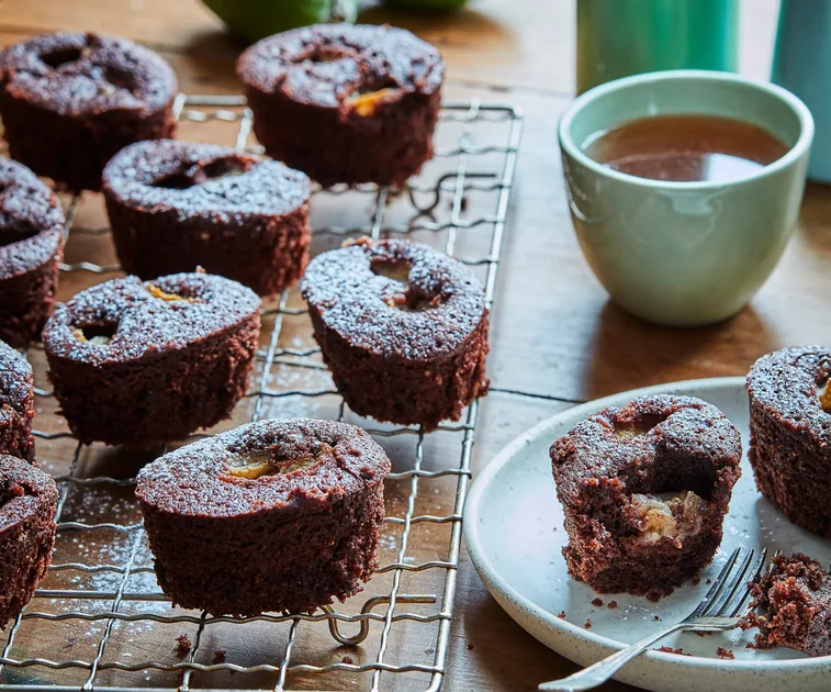 Feijoa and chocolate friands Feijoa and chocolate friands