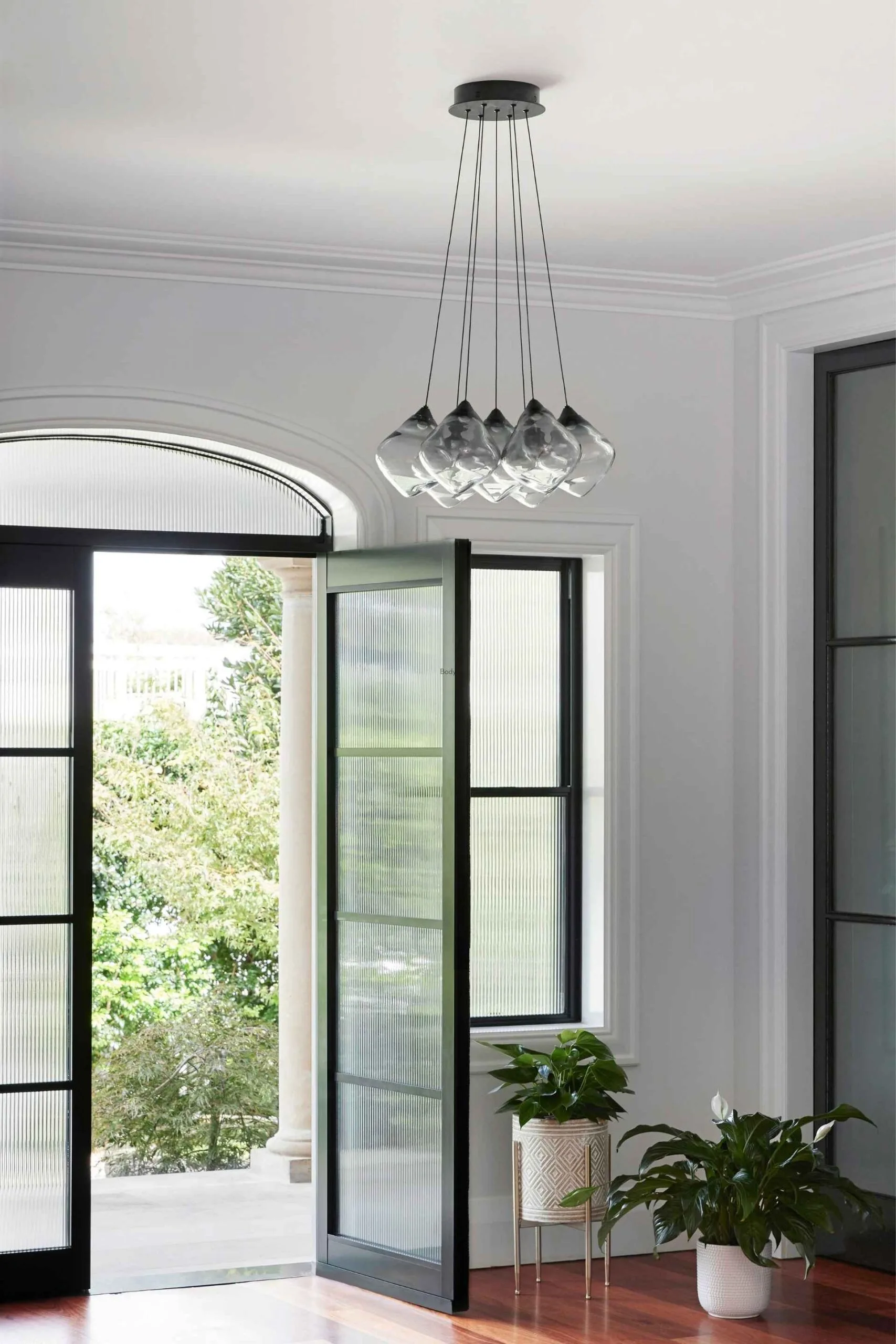 What to do if water leaks through a light fitting