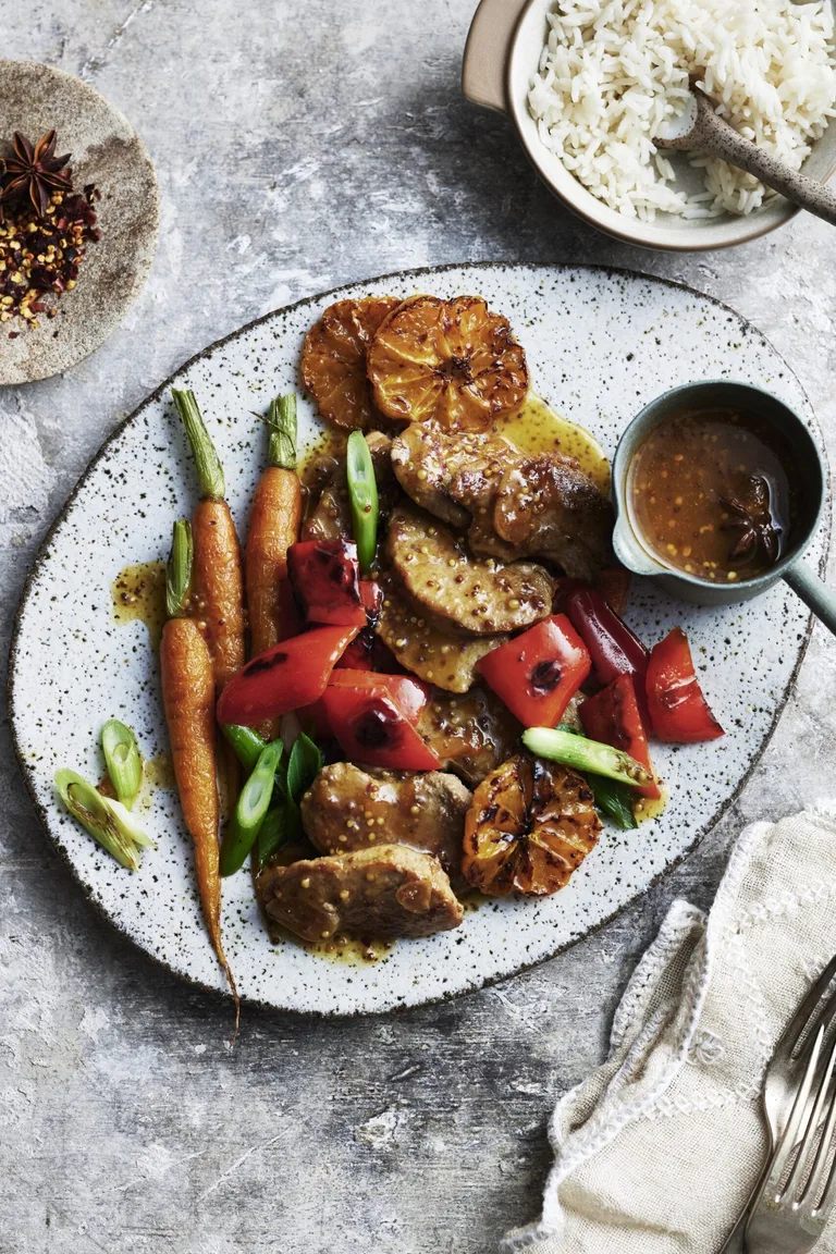 Colin's spiced mandarin glazed pork | Better Homes and Gardens