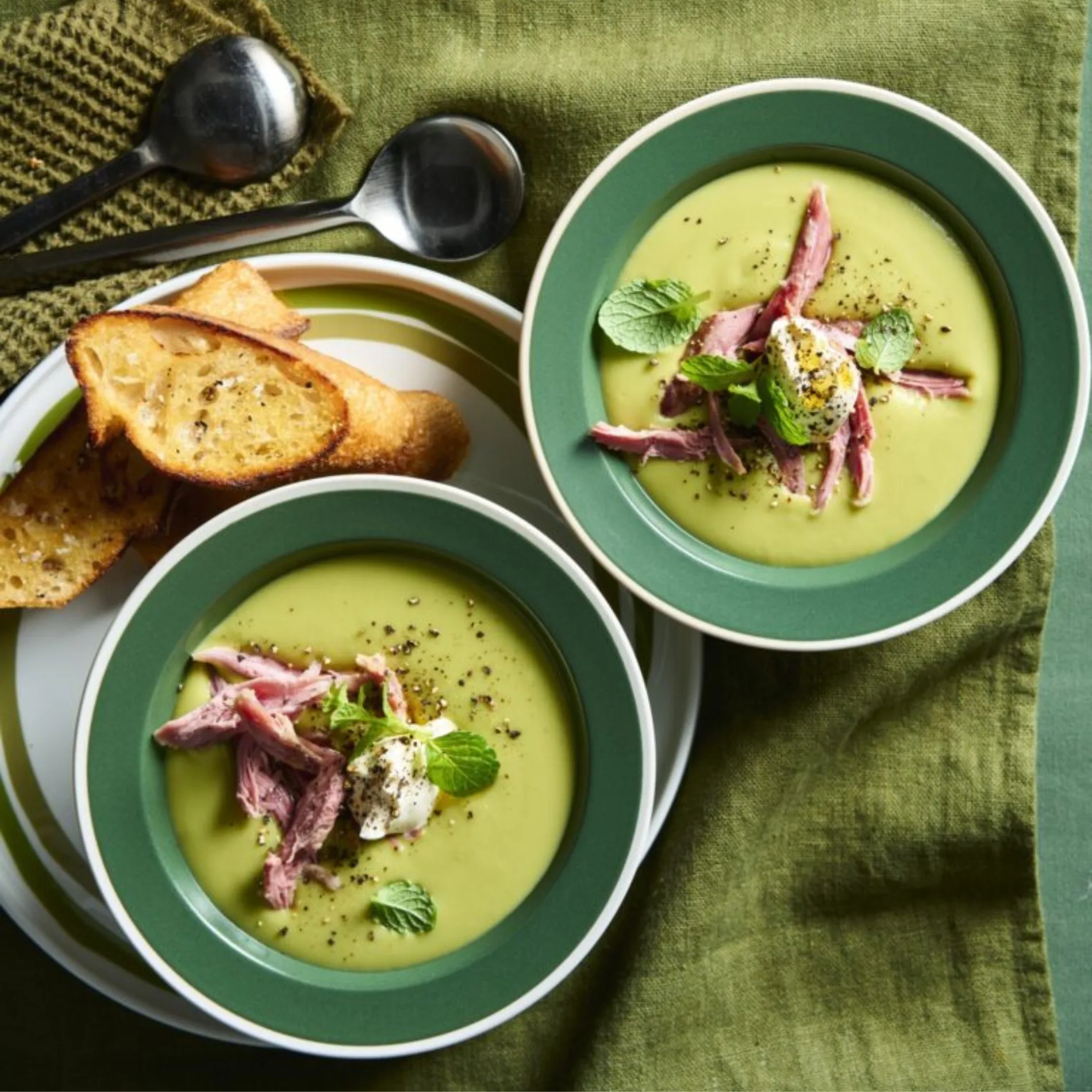 Colin's pea and ham hock soup - Better Homes & Gardens Australia