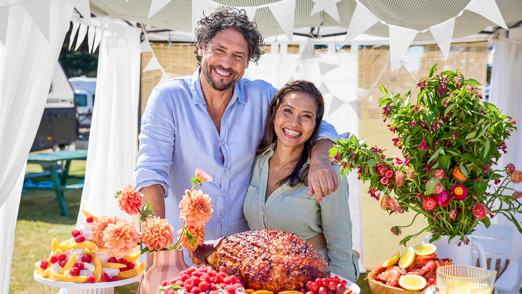 Colin's apple and rhubarb crumble with ginger | Better Homes and Gardens