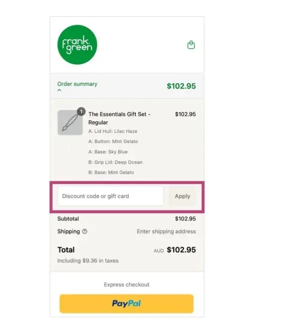 frank green discount code: Save big in November 2025 - Better Homes ...