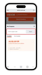 Vevor coupon code & deals: Extra 6% off with code - Better Homes & Gardens Australia