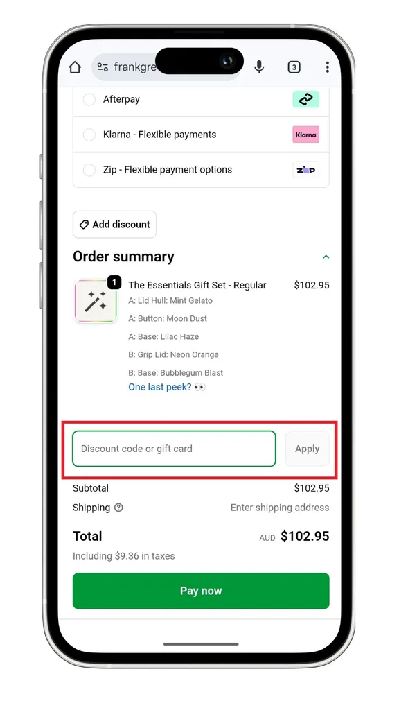 frank green discount code in June 2026 - Better Homes & Gardens Australia