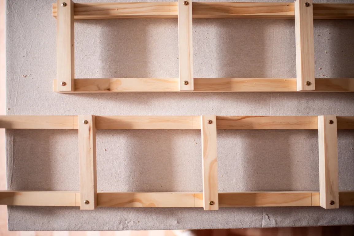 Quick way to build a glassware display shelf - Better Homes & Gardens ...