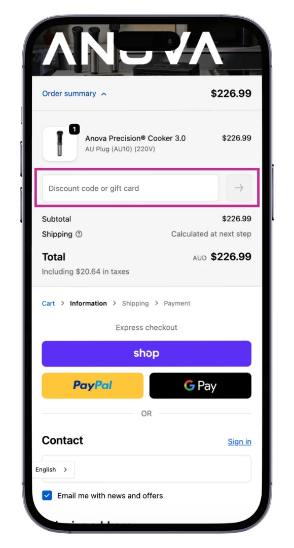 Anova discount codes & deals: Up to 50% off in June 2026 - Better Homes ...