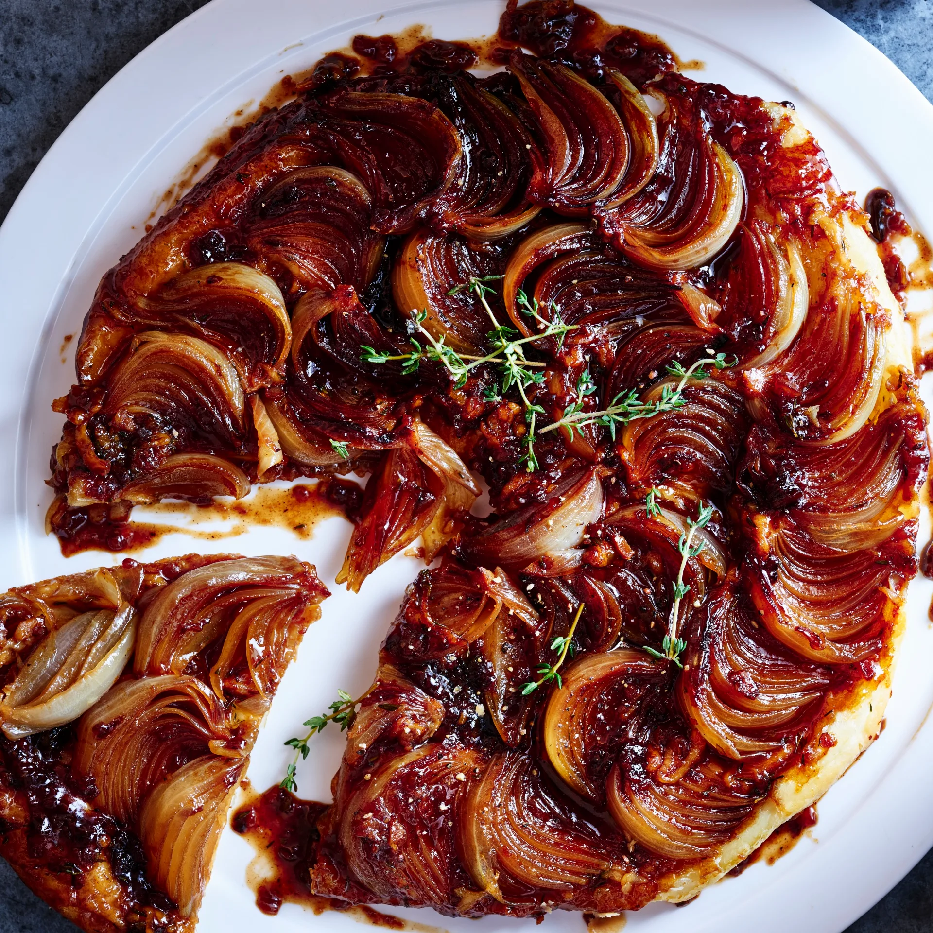 French onion soup tarte Tatin - Better Homes & Gardens Australia