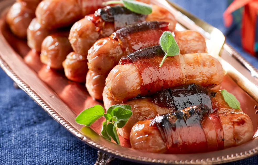Prosciutto-wrapped chipolatas - Better Homes & Gardens Australia
