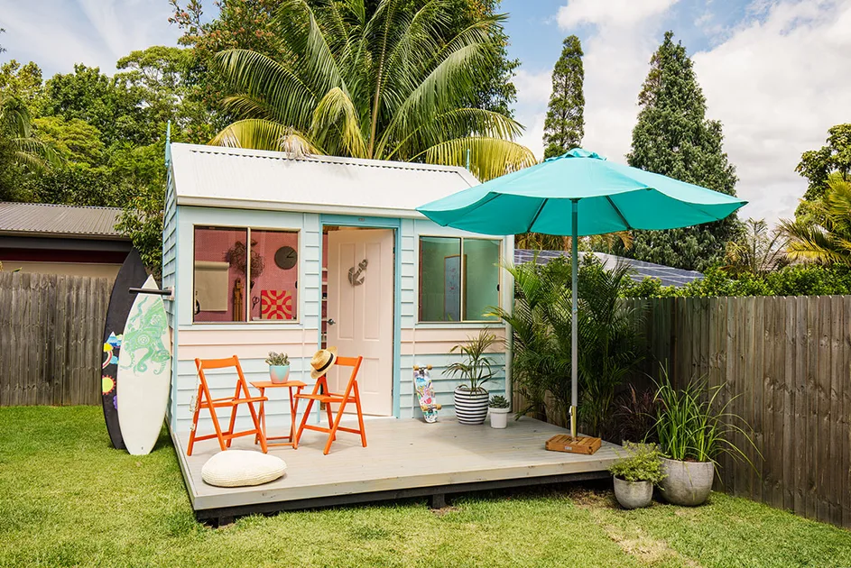 Shed design: How to build a budget surf shack