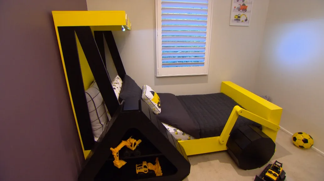 Kid Bedroom Ideas: Bulldozer Bed | Better Homes & Gardens Australia