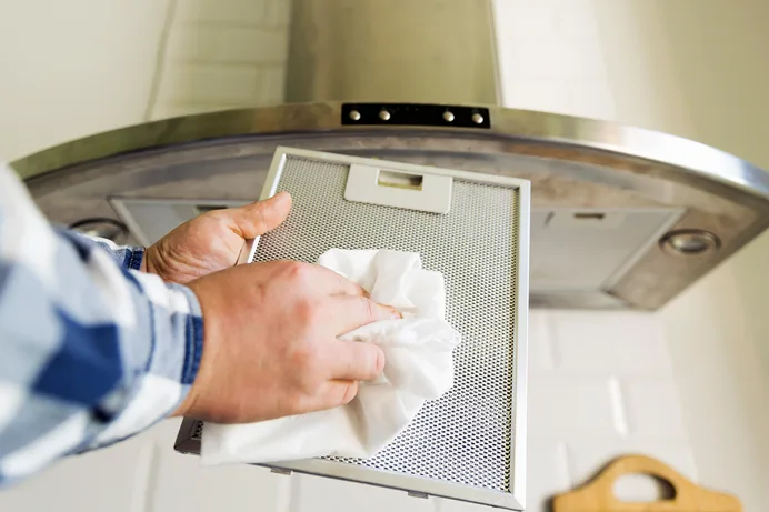 How to clean greasy range hood filters so they're like new