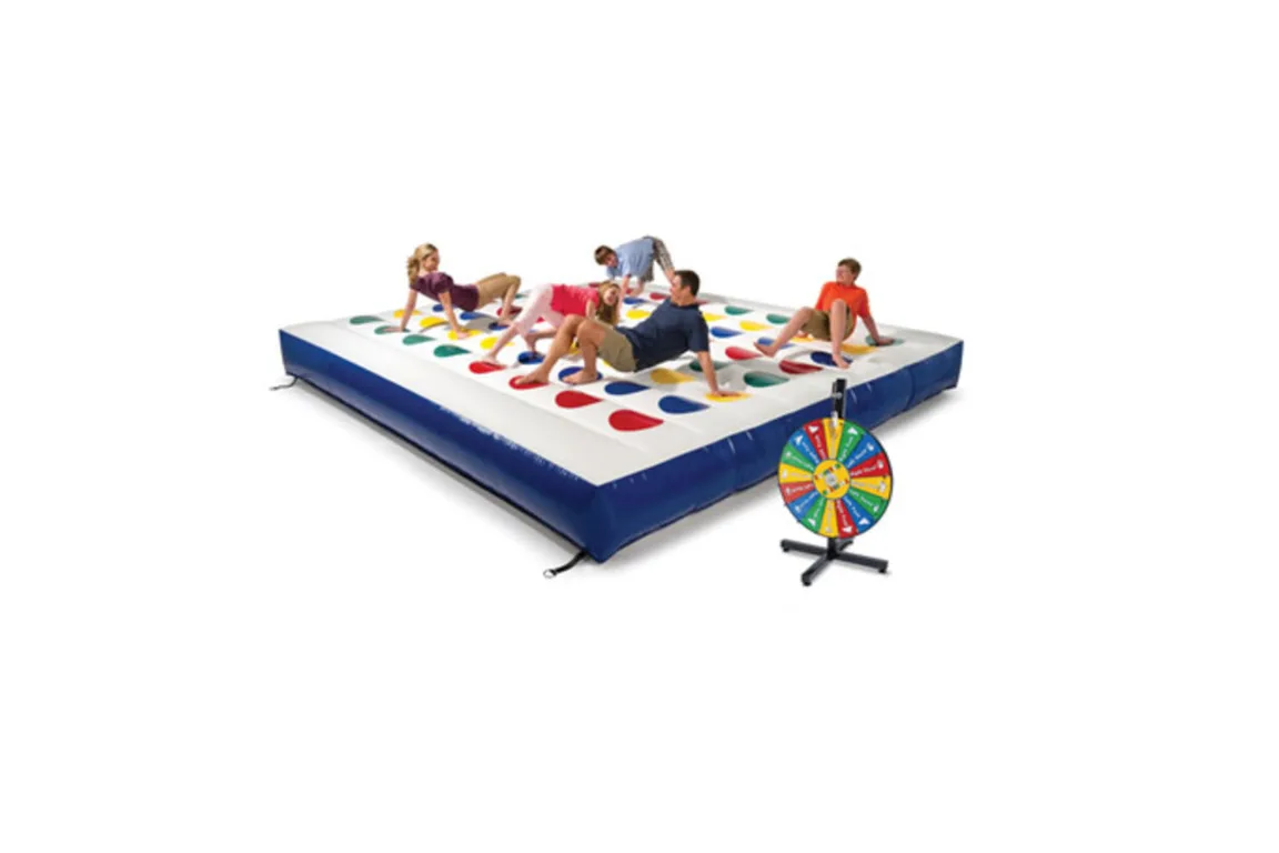 Take family game night to the next level with giant inflatable Twister ...