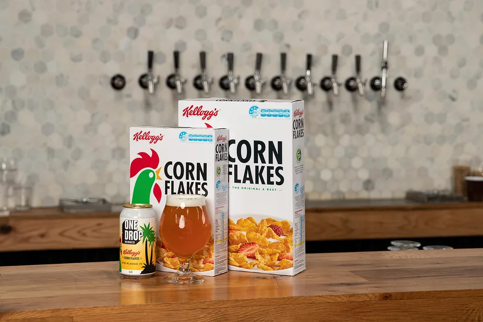 Keen to try a beer made with Kellogg’s Corn Flakes?