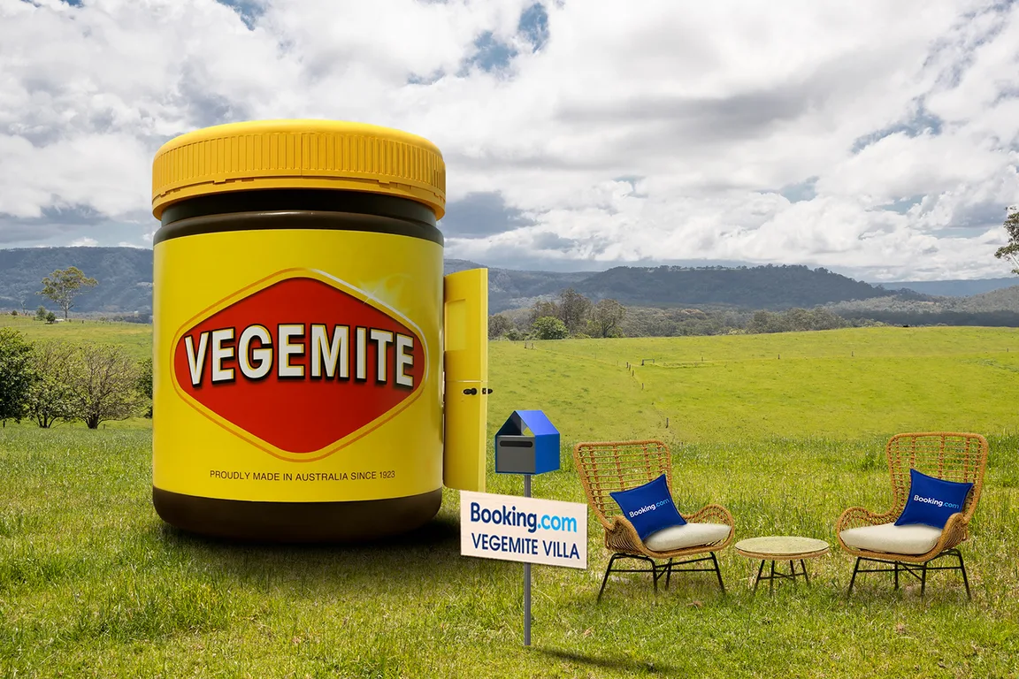 You can now holiday in a Vegemite Villa | Better Homes & Gardens Australia