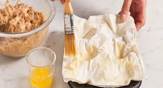 Filo pastry chicken pies recipe Recipe | Better Homes & Gardens Australia