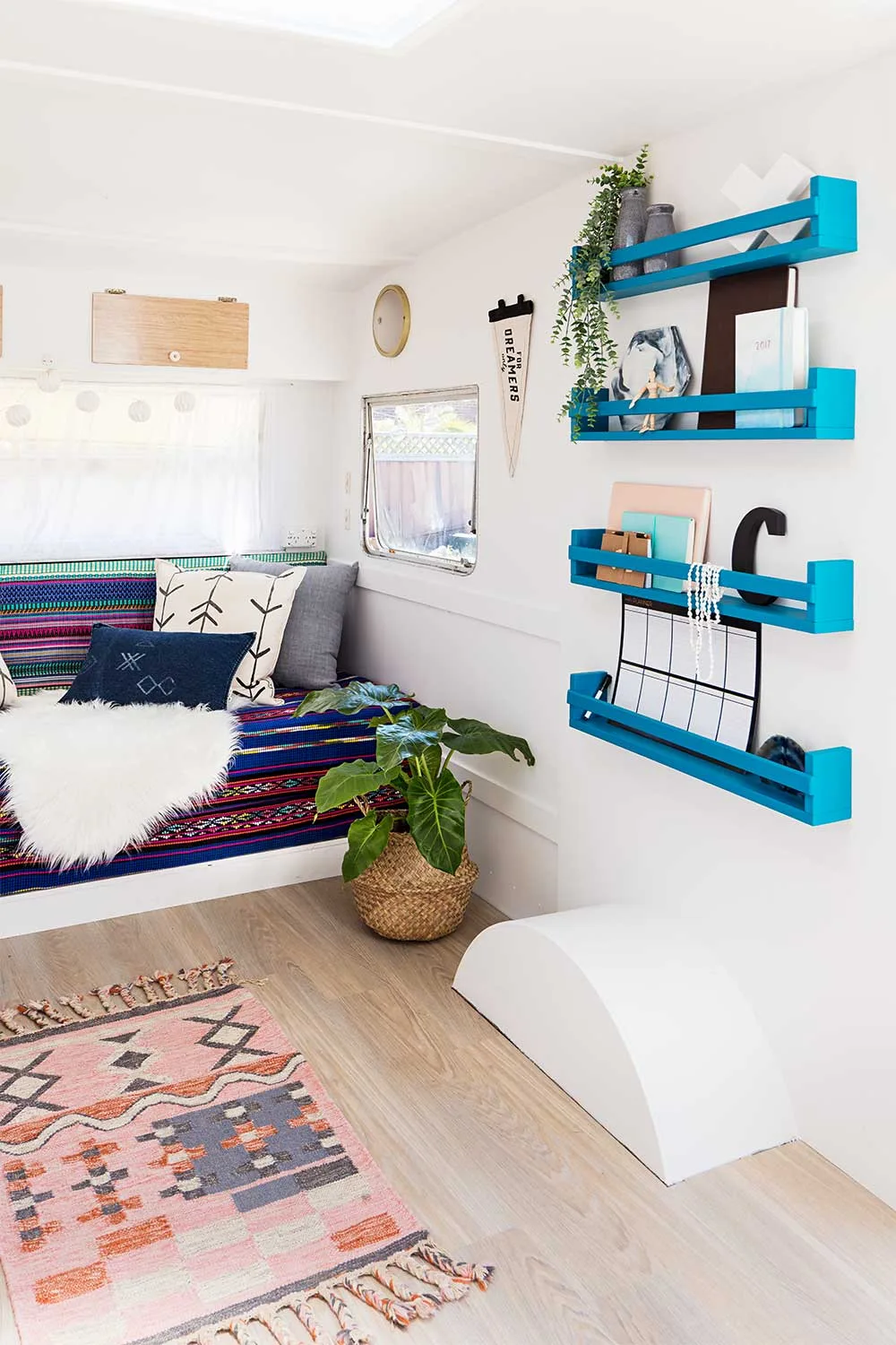 Before and after: a gorgeous caravan transformation