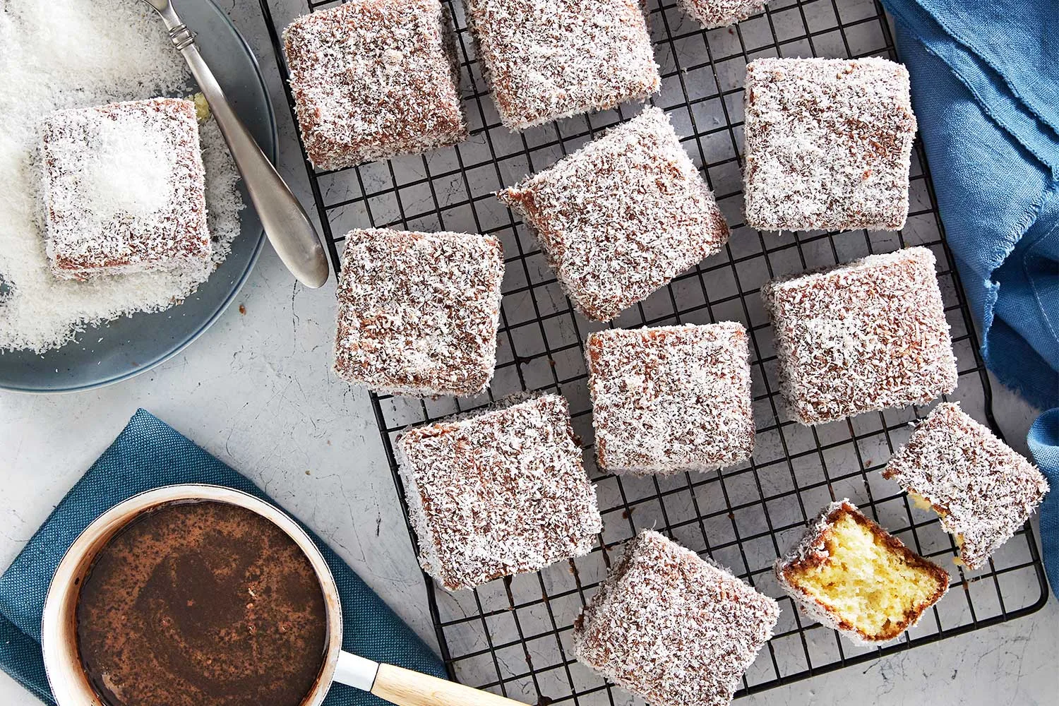 Easy Step-by-Step Guide to Making Lamingtons - Better Homes & Gardens ...