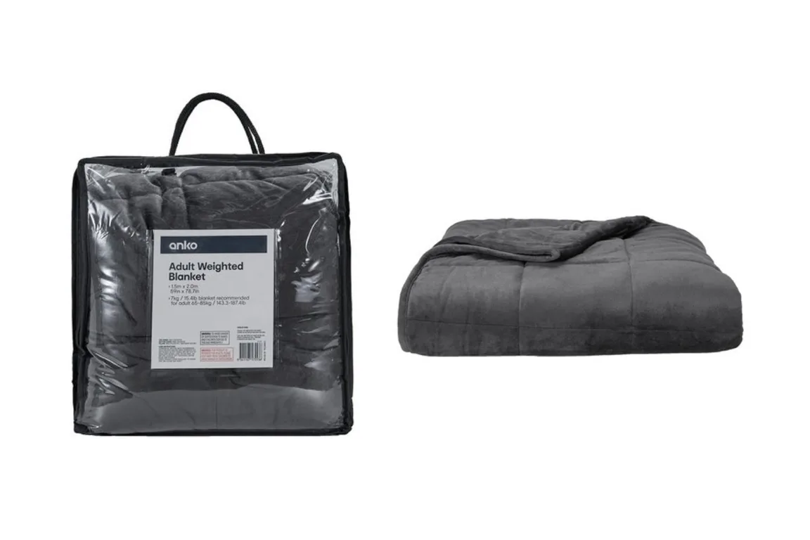 Kmart’s $49 Weighted Blanket for Better Sleep