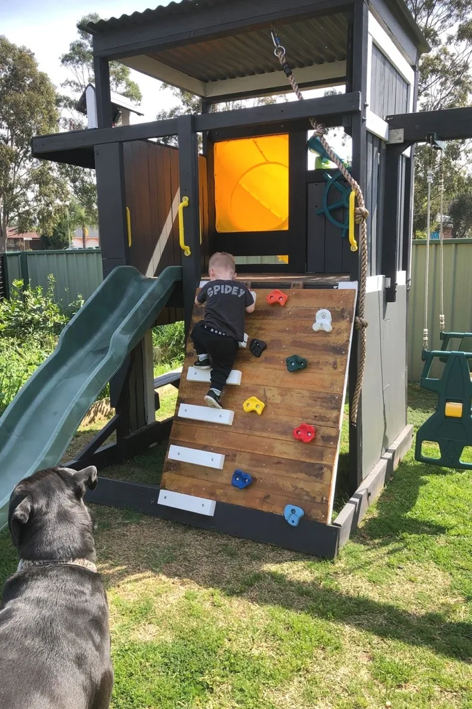 How one mum made an at-home playground for her son for $350 | Better ...