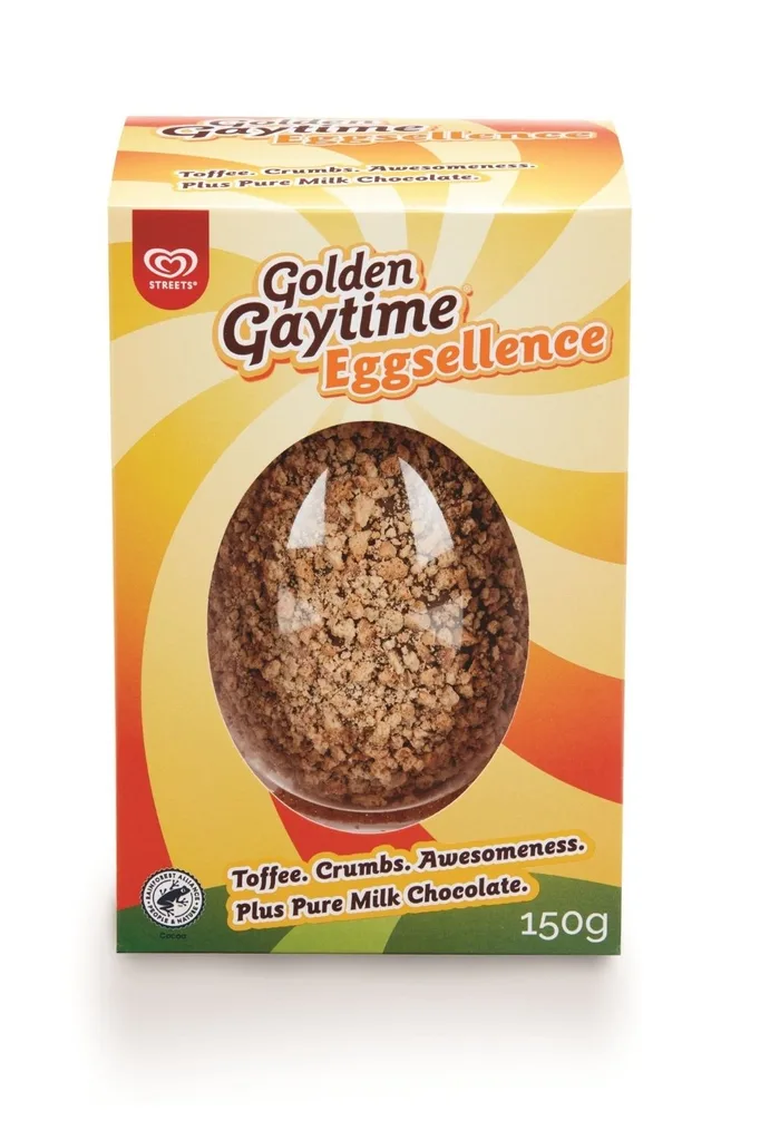 You can now buy Golden Gaytime popcorn and Easter eggs