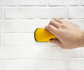 How to find a stud in the wall, using a stud finder