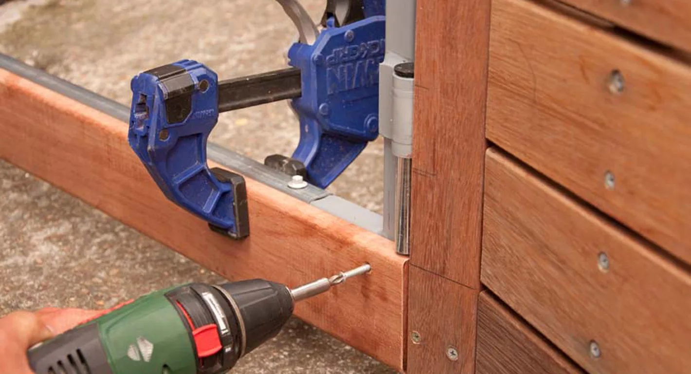 How to build and assemble a side gate | Better Homes & Gardens Australia