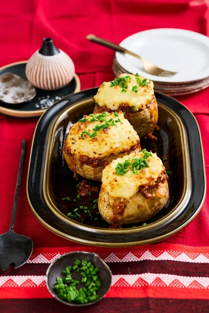 Cottage pie jacket potatoes Recipe | Better Homes & Gardens Australia