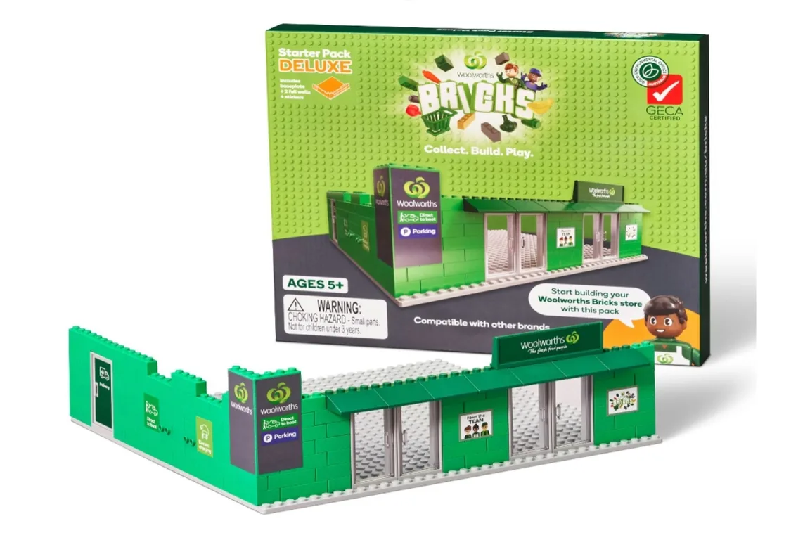 Woolworths' new sustainable Bricks collectable is coming