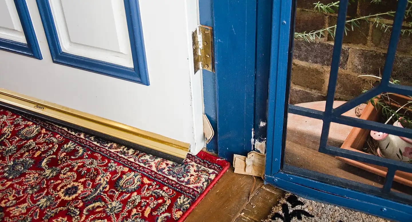How to fix a sagging door | Better Homes & Gardens Australia