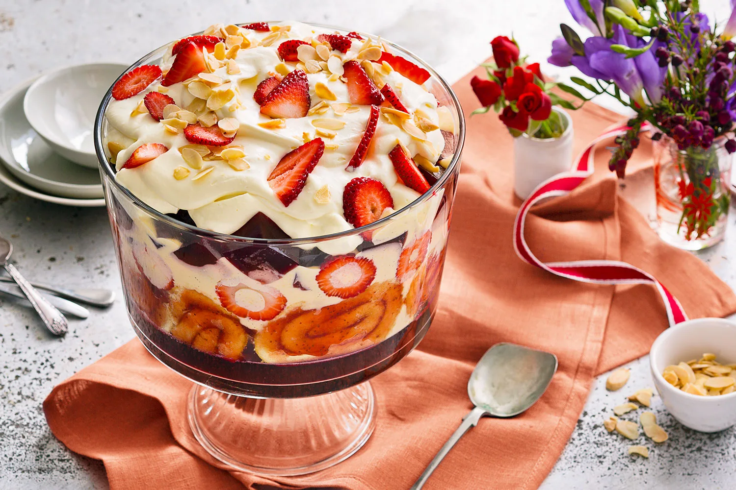 Strawberry trifle recipe Recipe | Better Homes & Gardens Australia