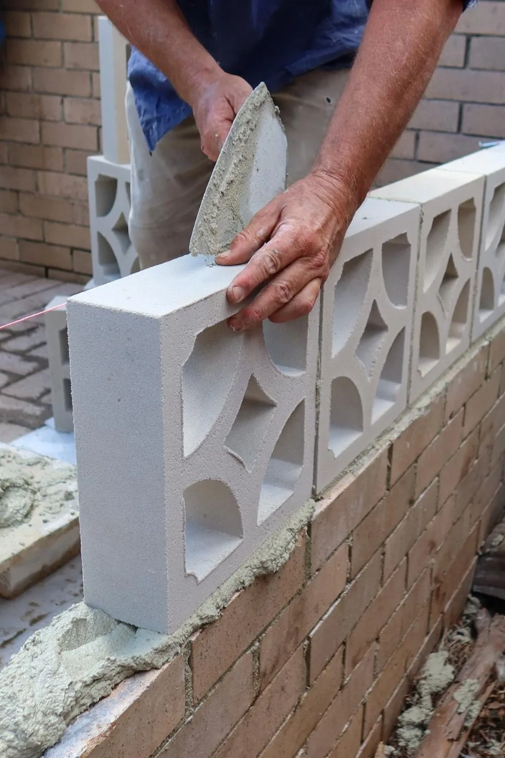 How to build a breeze block wall | Better Homes & Gardens Australia