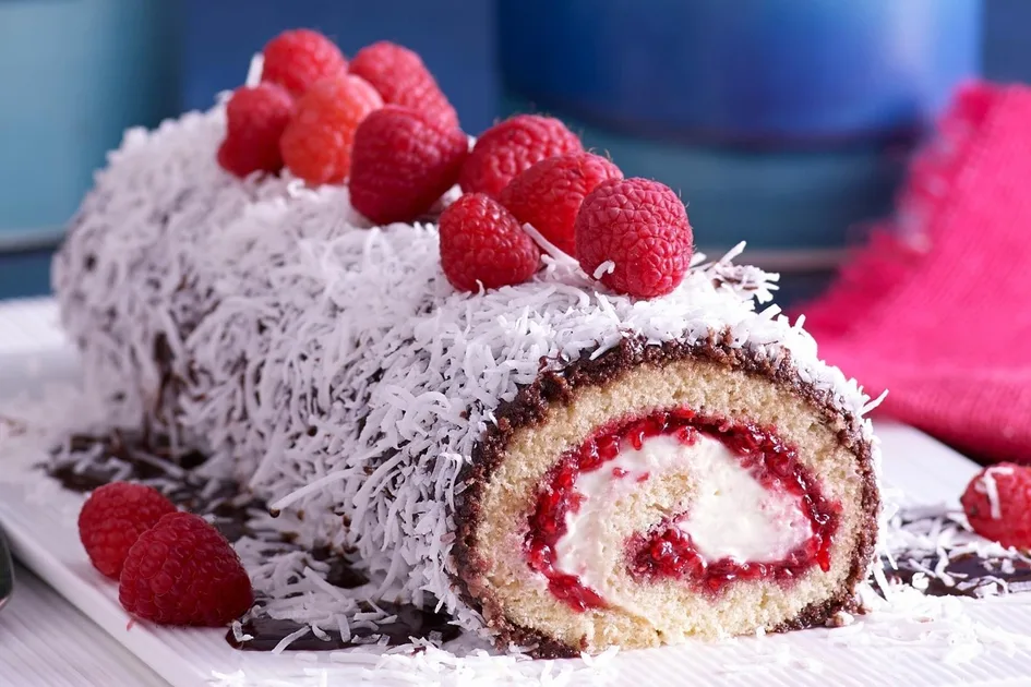 Lamington roll cake recipe | Better Homes & Gardens Australia