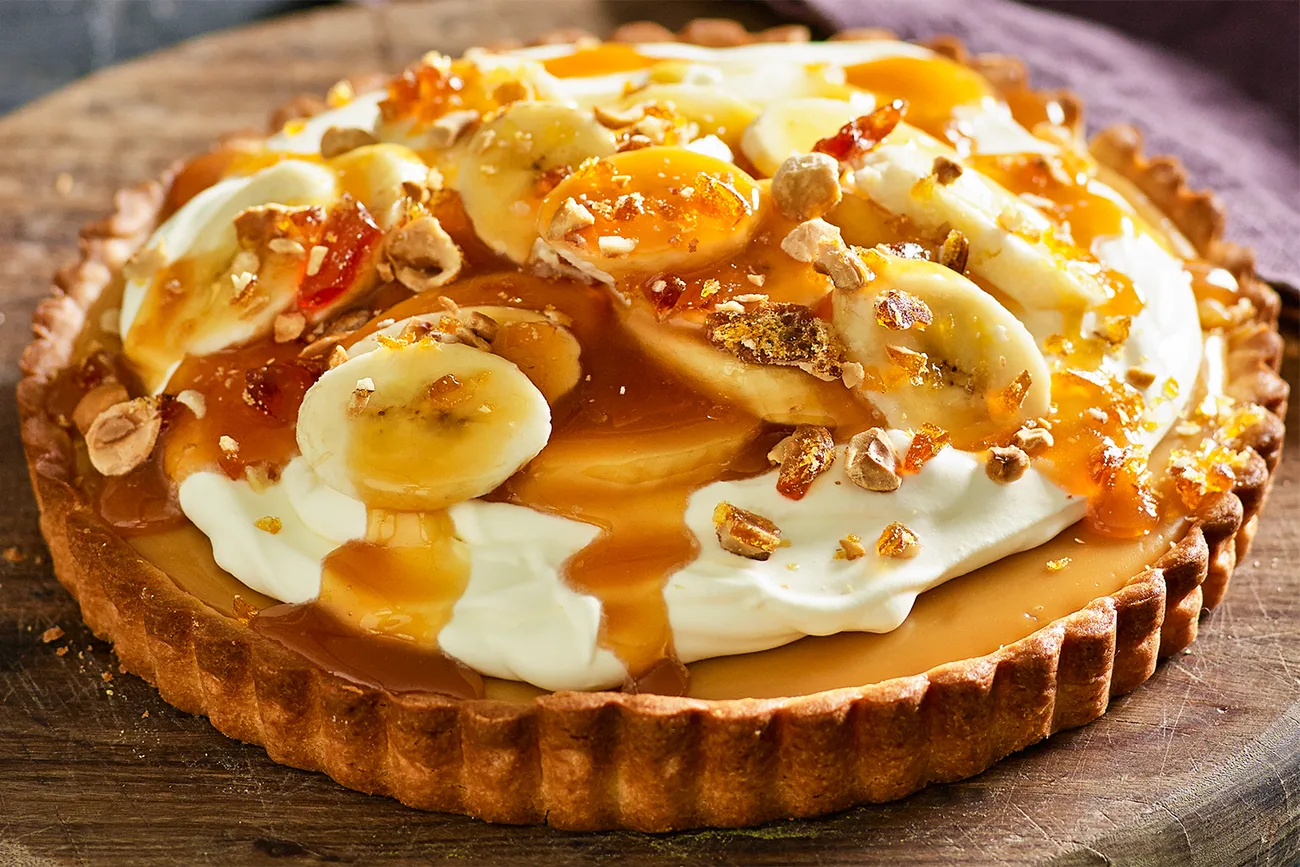 Banoffee tart recipe Recipe | Better Homes & Gardens Australia
