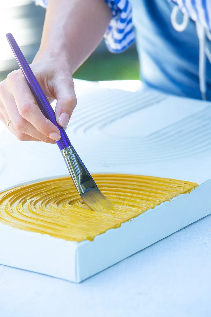 How to make textured art | Better Homes & Gardens Australia