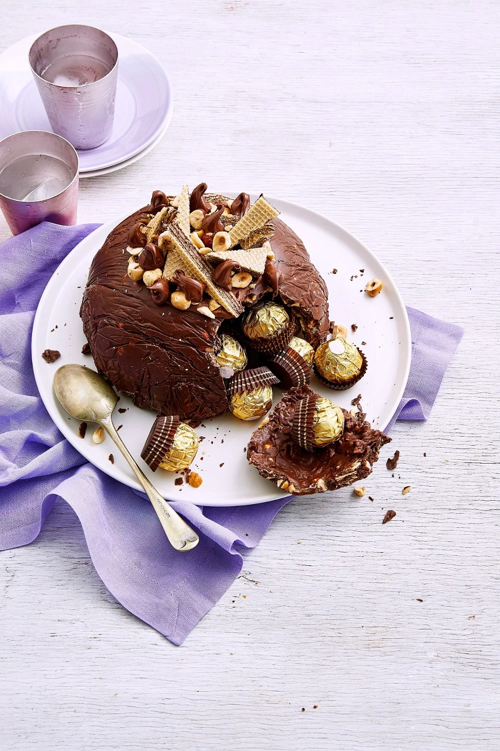 5-ingredient choc smash cake recipe Recipe - Better Homes & Gardens ...