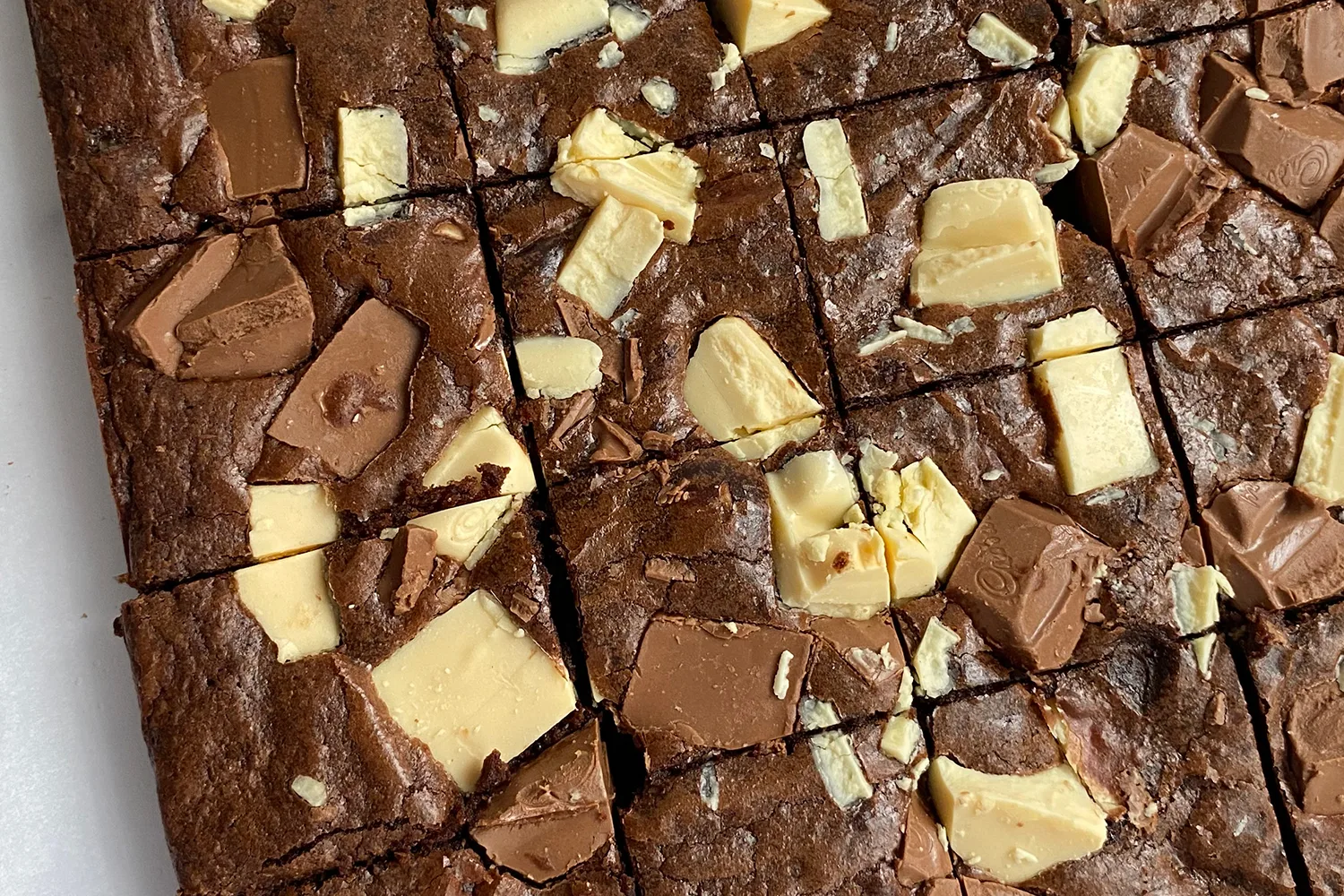 Triple choc chunk brownies recipe Recipe - Better Homes & Gardens Australia