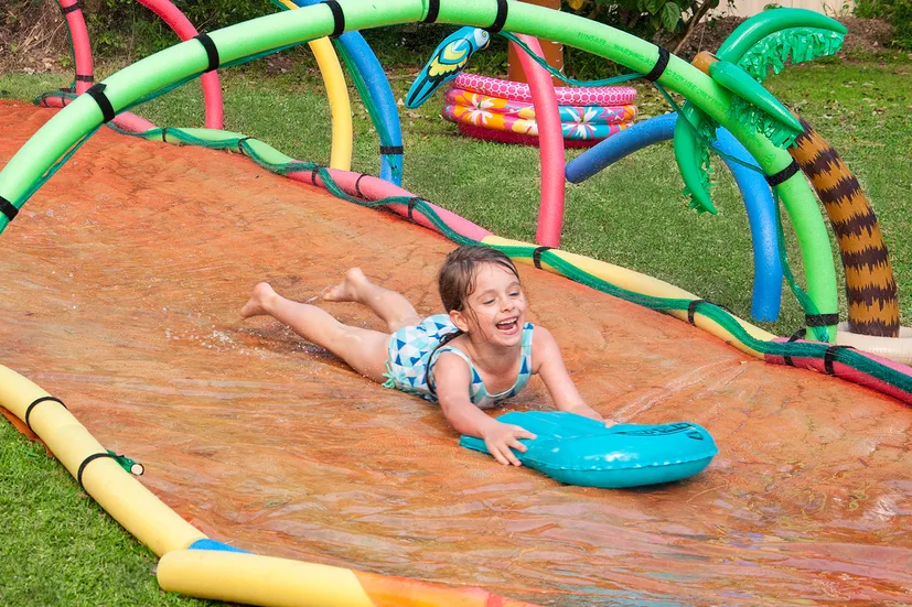 How to make a homemade slip and slide | Better Homes & Gardens Australia