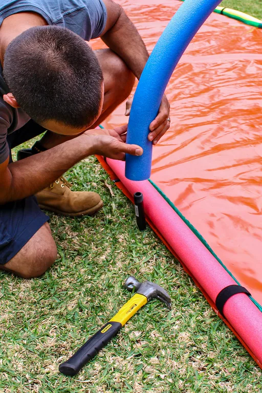How to make a homemade slip and slide | Better Homes & Gardens Australia
